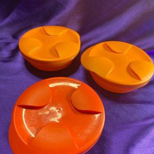 Tupperware | Kitchen | Tupperware Bowls Interlocking Snap Together Seal ...